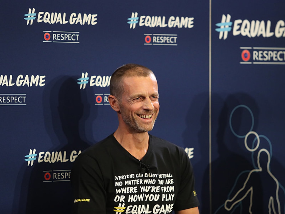 Neue UEFA-Kampagne: "Equal Game" statt "No to Racism" - kicker