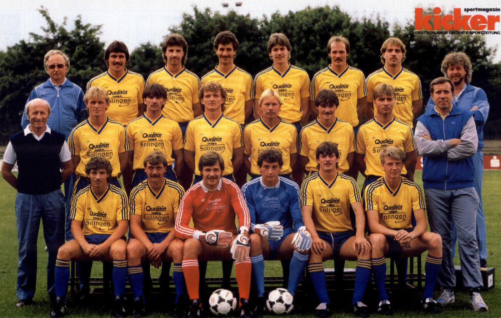 SG Union Solingen | Kader | 2. Bundesliga 1985/86 - kicker