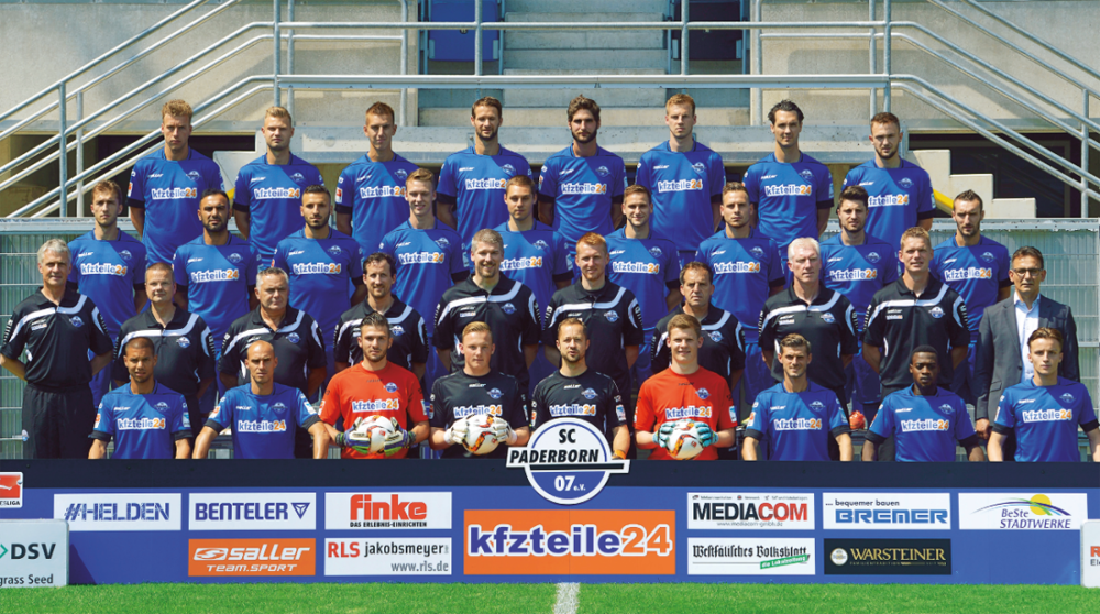SC Paderborn 07 | Kader | 2. Bundesliga 2015/16 - kicker