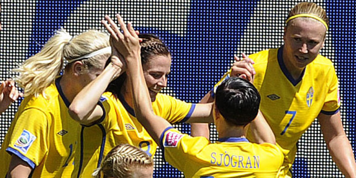 Spielanalyse | Schelin schießt Schweden weiter | Schweden - Australien ...