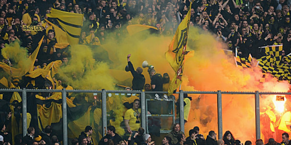 Ruhe rund ums Derby - Bengalos im BVB-Block | Bundesliga - kicker