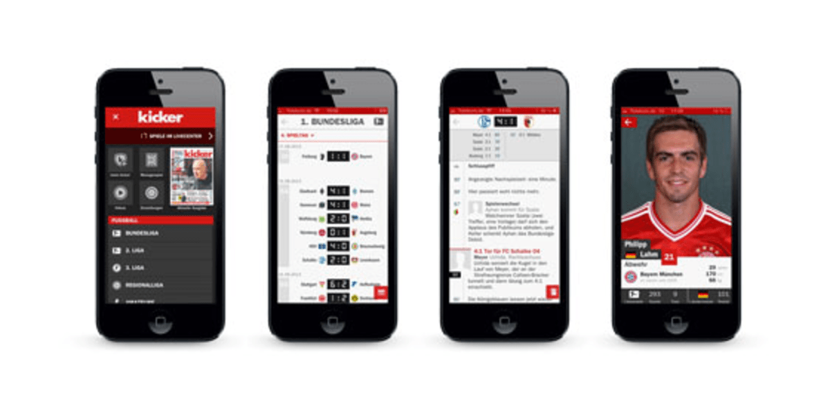 Den kicker auf ihrem iPhone neu erleben | kicker - kicker