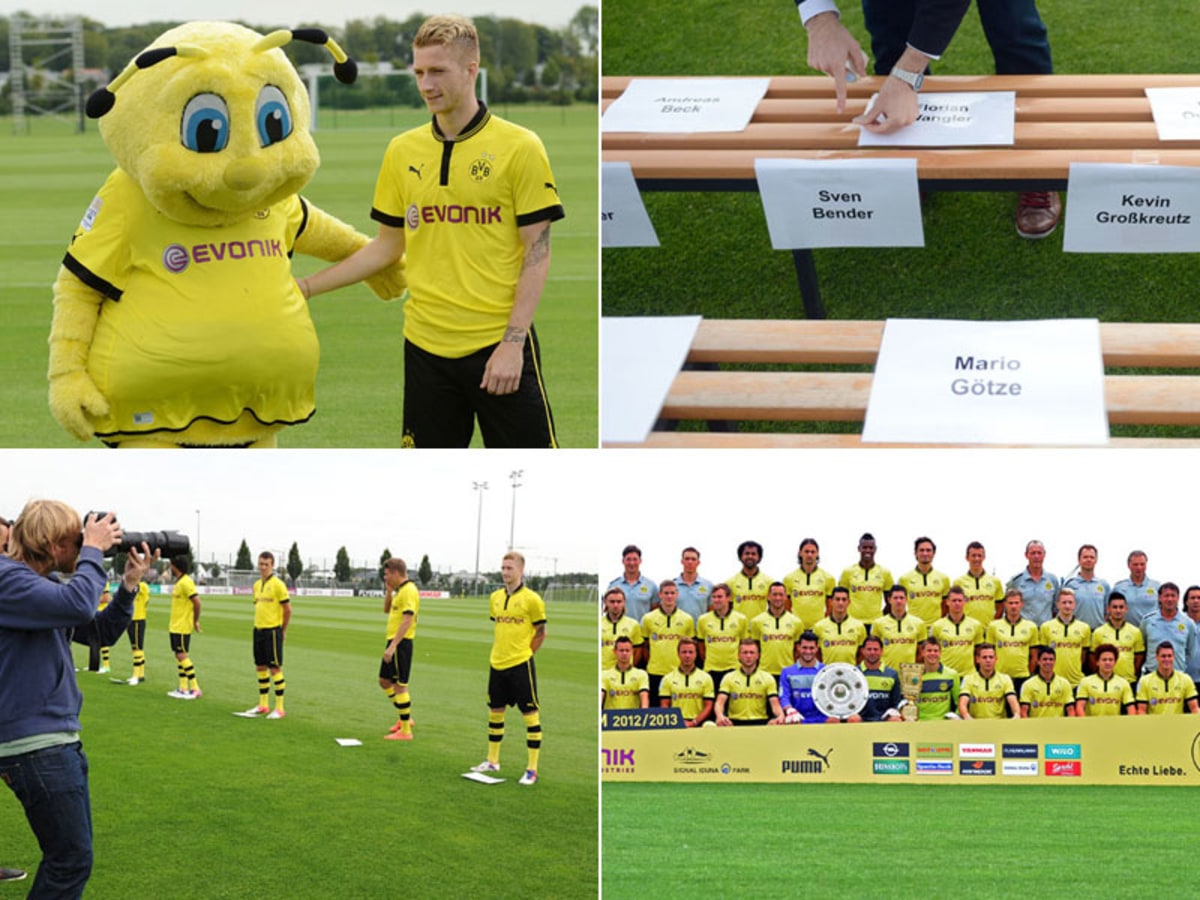 Emma, Reus und Co. beim Fotoshooting - Bundesliga | Bildergalerie - kicker