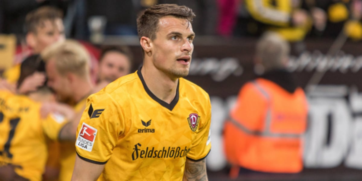 Dynamo Dresdens Linksverteidiger Philip Heise warnt vor dem Spiel gegen ...