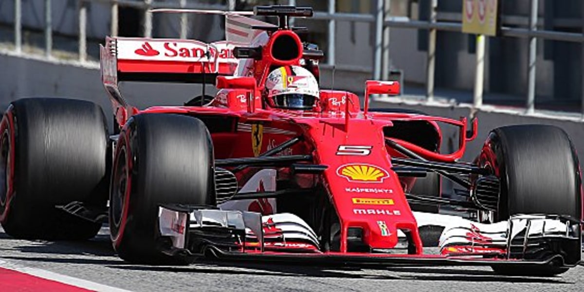 "Wie ein Brett": Ferrari um Pilot Sebastian Vettel beeindruckt die ...