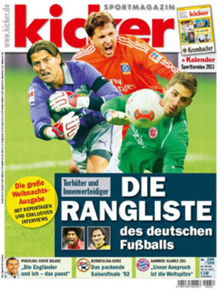 Ein Stück Bundesliga-Tradition: die kicker-Rangliste | Bundesliga - kicker