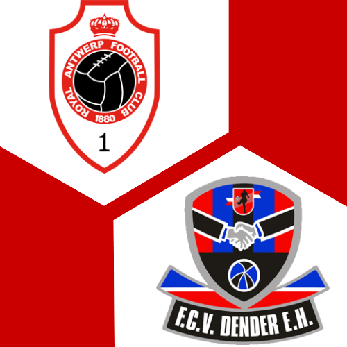 Spielschema | Royal Antwerp FC - FCV Dender EH 1:1 | 15. Spieltag ...