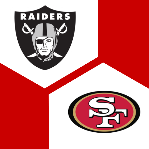 Liveticker | Las Vegas Raiders - San Francisco 49ers : | Woche 3 | NFL ...