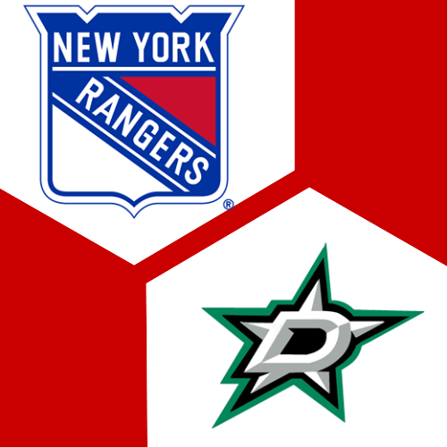 Spielstatistik | New York Rangers - Dallas Stars | Woche 9 | National ...