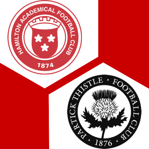 Spielschema | Hamilton Academical - Partick Thistle 1:2 | 21. Spieltag ...