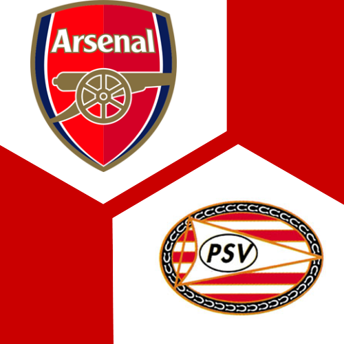FC Arsenal gegen PSV Eindhoven im Datenvergleich | Vorrunde, 1 ...
