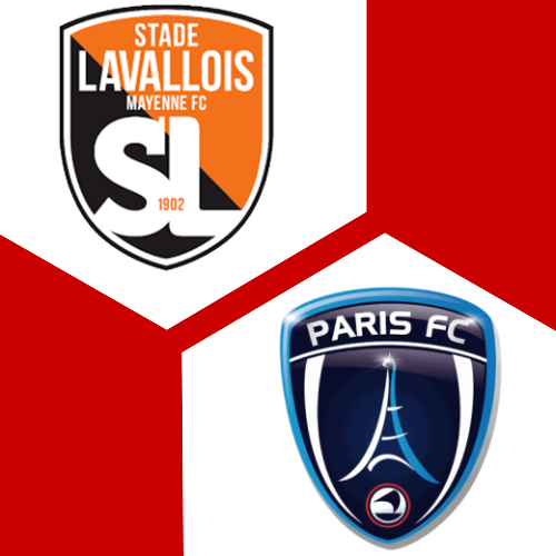 Aufstellung | Stade Laval - FC Paris 3:0 | 27. Spieltag | Ligue 2 2024/ ...