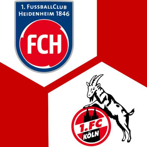 Aufstellung | 1. FC Heidenheim - 1. FC Köln : | 16. Spieltag ...