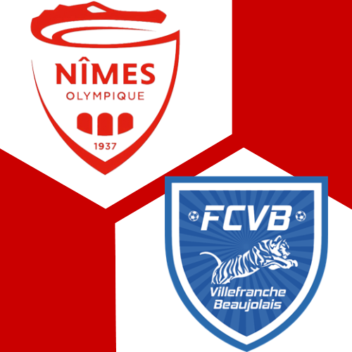 Spielschema | Olympique Nimes - FC Villefranche Beaujolais 1:0 | 23 ...