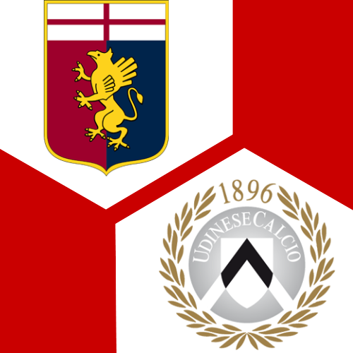 CFC Genua 1893 gegen Udinese Calcio im Datenvergleich | 16. Spieltag ...