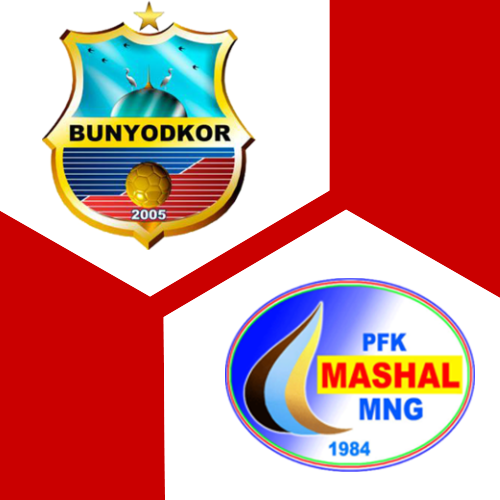 Spielschema | FC Bunyodkor - Mash'al Mubarek 2:1 | 26. Spieltag ...