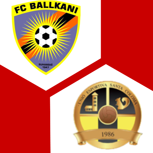 Liveticker | KF Ballkani Suhareka - UE Santa Coloma 5:6 | 1 ...