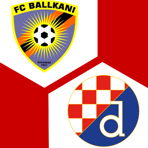 Spielschema | KF Ballkani Suhareka - Dinamo Zagreb 2:0 | Gruppenphase ...