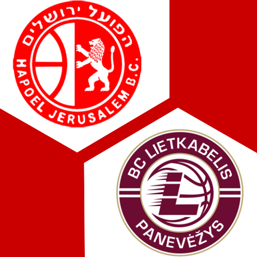Spielereignisse | Hapoel Jerusalem - Lietkabelis Panevezys 87:93 | 12. Spieltag | Eurocup 2024/ ...