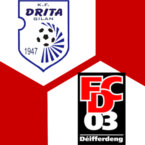 Liveticker | KF Drita Gjilan - FC Differdange 03 1:0 | 1 ...
