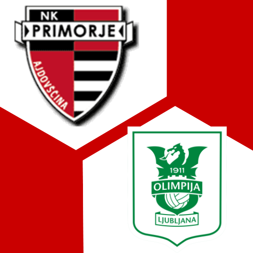 Spielschema | NK Primorje - Olimpija Ljubljana 1:1 | 6. Spieltag | Prva ...