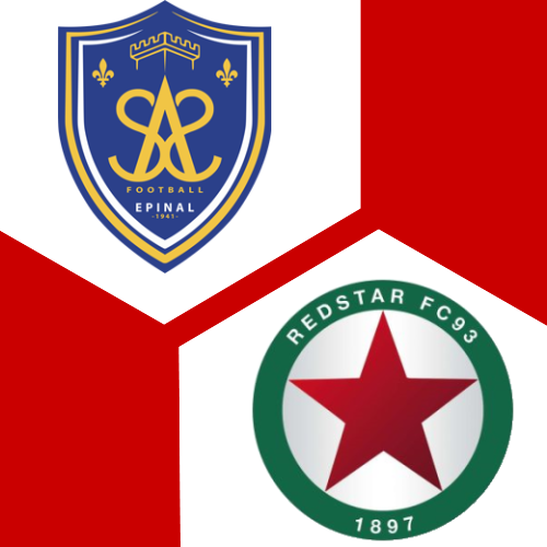 Spielschema | SAS Epinal - FC Red Star 1:2 | 1. Spieltag | Championnat ...