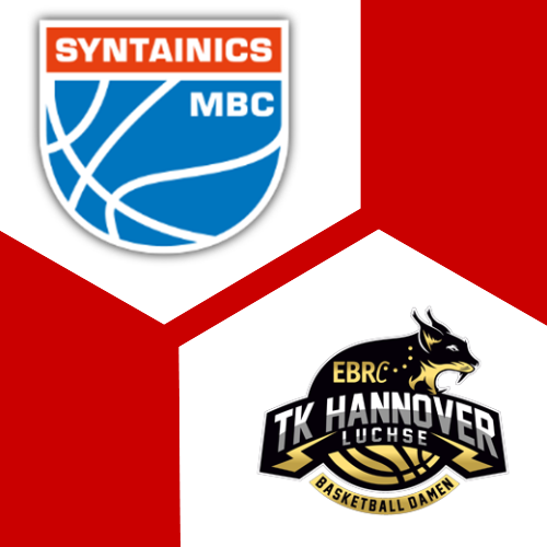 Spielereignisse | SYNTAINICS MBC - TK Hannover Luchse 73:76 | 22. Spieltag | Basketball ...