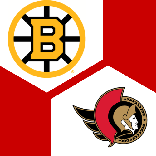 Spielstatistik | Boston Bruins - Ottawa Senators | Woche 5 | National ...