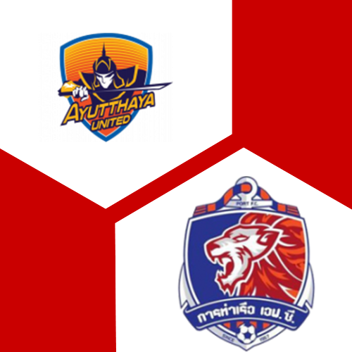 Spielschema | Ayutthaya United - Port MTI FC Bangkok : | 30. Spieltag ...