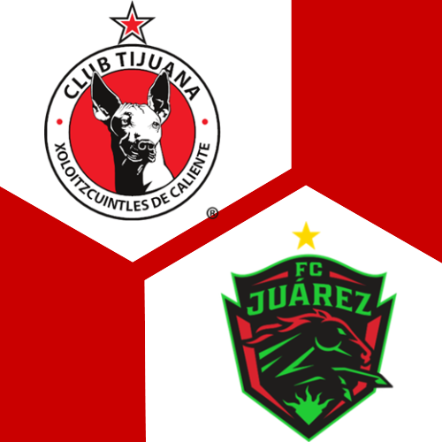 Spielinfo | Club Tijuana - FC Juarez 1:1 | 3. Spieltag | Liga BBVA MX ...