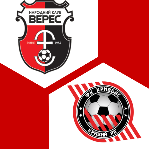 Spielschema | NK Veres Rivne - Krywbas Krywyj Rih 0:2 | 22. Spieltag ...