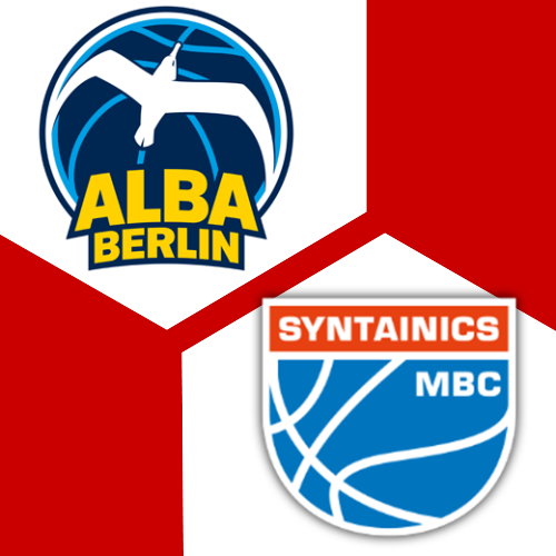 Spielereignisse | Alba Berlin - SYNTAINICS MBC 72:64 | 5. Spieltag | Basketball-Bundesliga ...