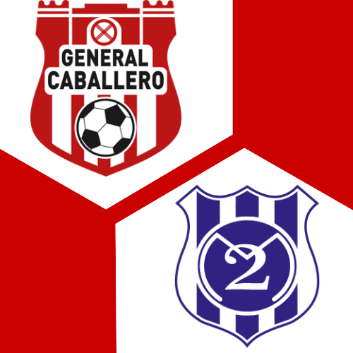 Spielschema | General Caballero JLM - Club 2 de Mayo 1:1 | 20. Spieltag ...