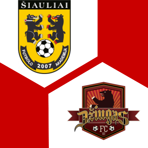 FA Siauliai gegen Dziugas Telsiai im Datenvergleich | 26. Spieltag ...