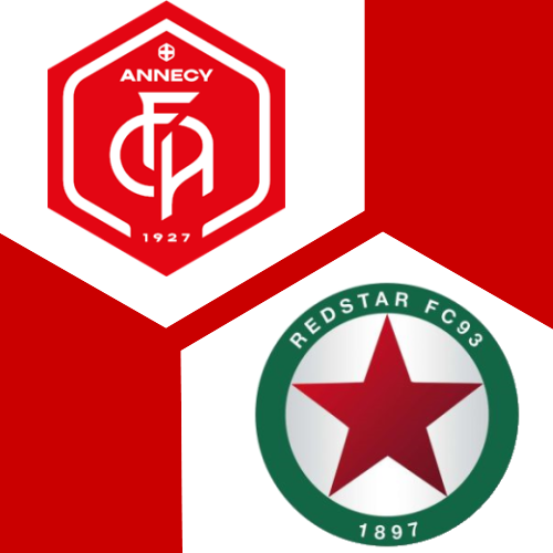 Spielschema | FC Annecy - FC Red Star 1:0 | 8. Spieltag | Ligue 2 2024/ ...