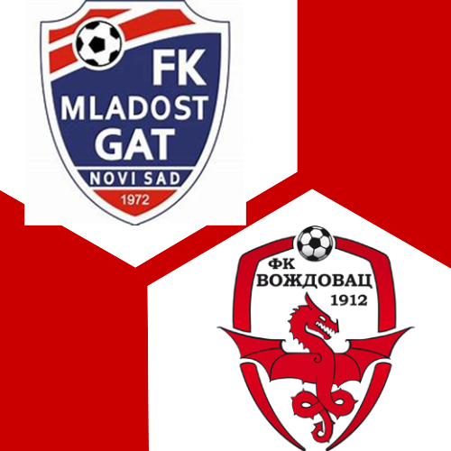 Spielschema | Mladost GAT Novi Sad - FK Vozdovac 2:0 ...