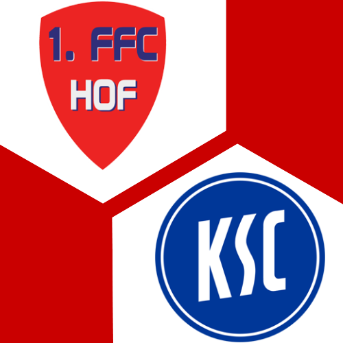 Spielereignisse | 1. FFC Hof - Karlsruher SC 1:5 | 22. Spieltag | Frauen-Regionalliga Süd 2024/ ...