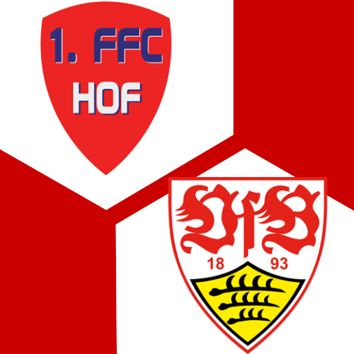 Spielereignisse | 1. FFC Hof - VfB Stuttgart 1:11 | 14. Spieltag | Frauen-Regionalliga Süd 2024/ ...