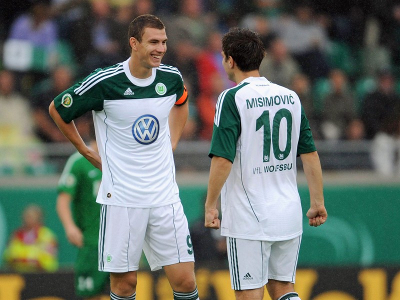 dzeko wolfsburg