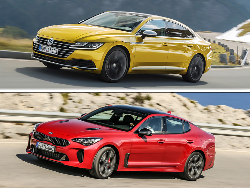 Interesting Kia Stinger Vs Vw Arteon Images