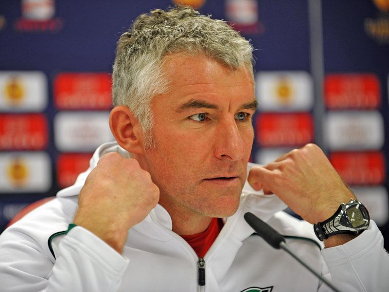 Mathelehrer Slomka lässt das Rechnen sein | Europa League - kicker