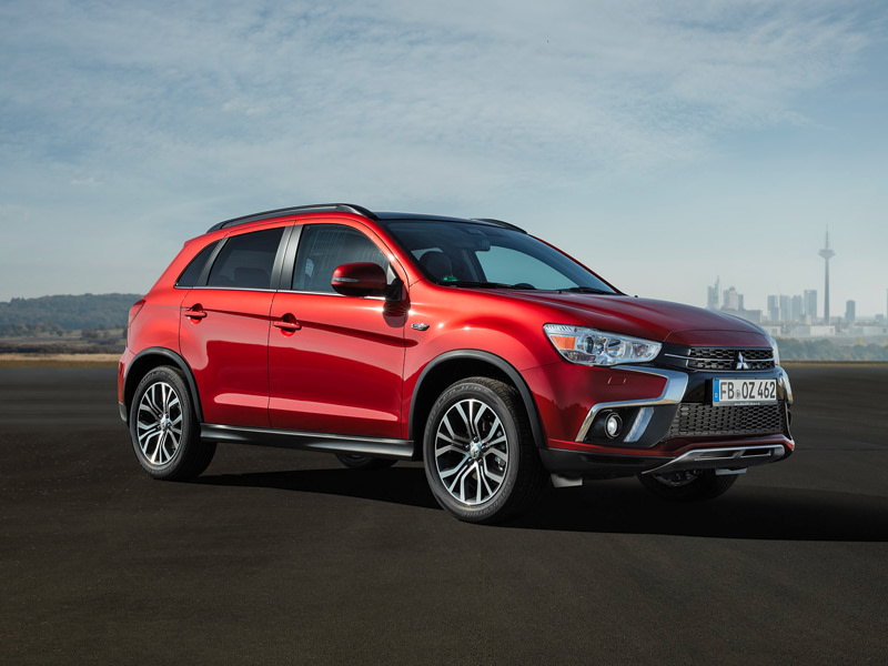 Mit Allradantrieb und Automatik: Mitsubishi ASX im Fahrbericht - kicker ...