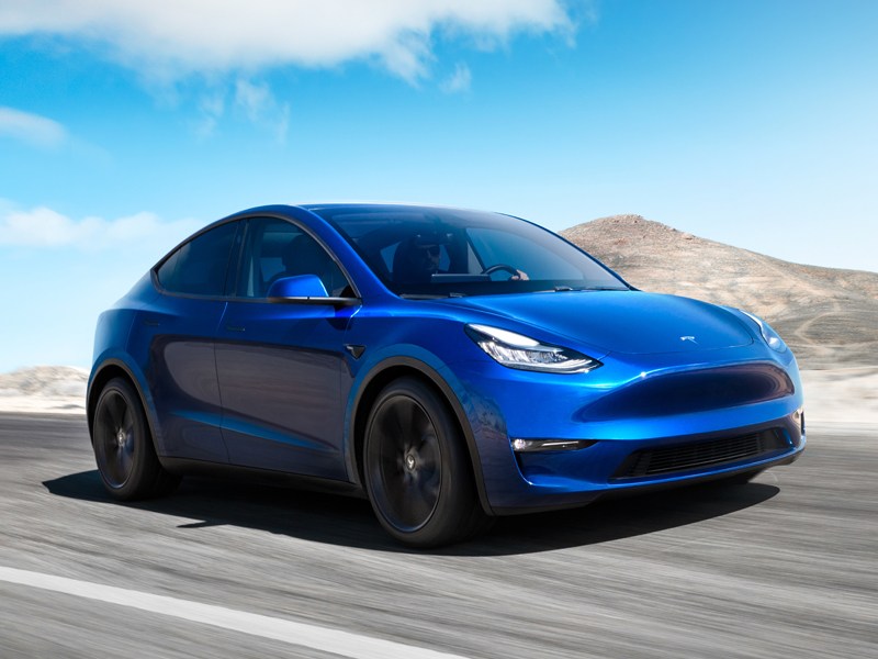 2020 tesla suv store