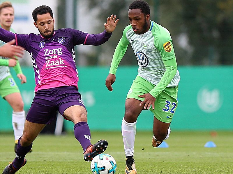 Kaylen Hinds will sich beim VfL Wolfburg durchbeißen: "Das ist Fußball ...