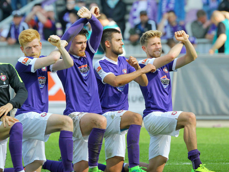 Aue maximal: Über dem Strich mit "brutalem Plan" - kicker