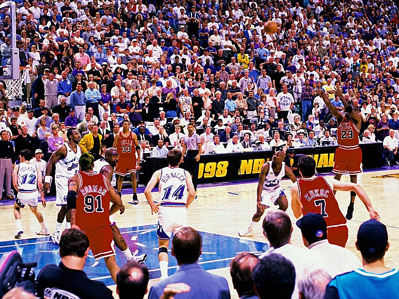 Michael Jordans letzter Meister-Korb wird versteigert | Basketball - kicker