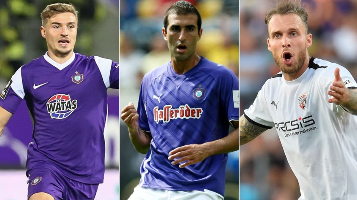 Kurzarbeiter der Drittliga-Geschichte: Schmidt und Huth weit vorn ...