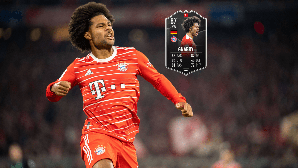 FIFA 23: Serge Gnabry ist Spieler des Monats November - kicker