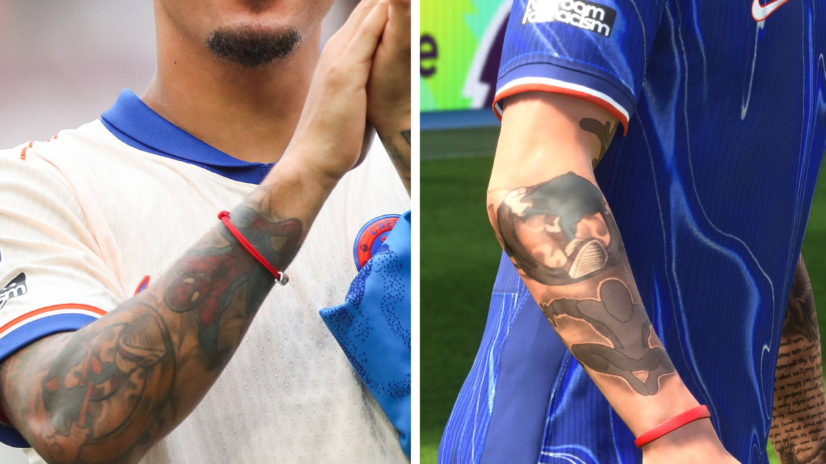 FC 25: EA SPORTS zensiert Jadon Sanchos Tattoos - kicker