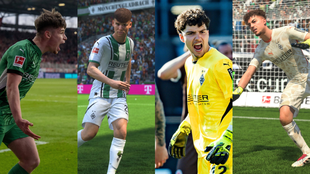 FC 25: Gladbacher Top-Talente im Spiel und in echt - Furiose Fohlen ...